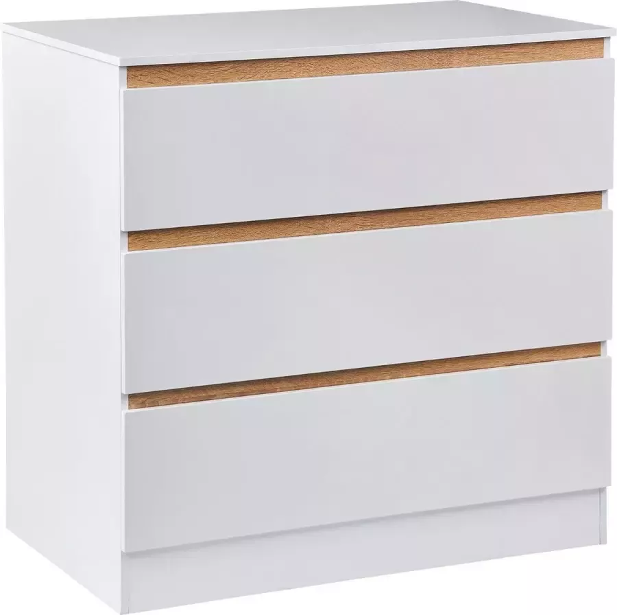 Luxe Opbergkast 3 Laden Dressoir Kast Opberg Kast Wandkast Ladekasten ...