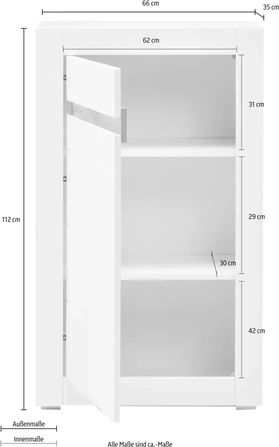 Home24 Kast Cape Ann IV loftscape - Meubels.com